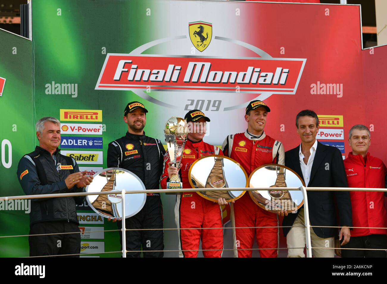 Podium ferrari challenge trofeo pirelli am hi-res stock photography and ...