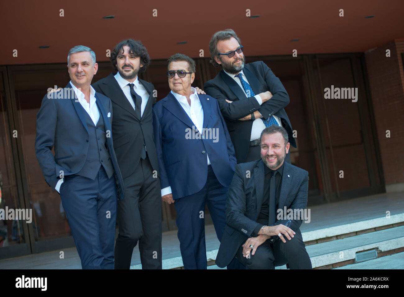 Simone Isola, Vittorio Cecchi Gori and Marco Spagnoli attend the red ...