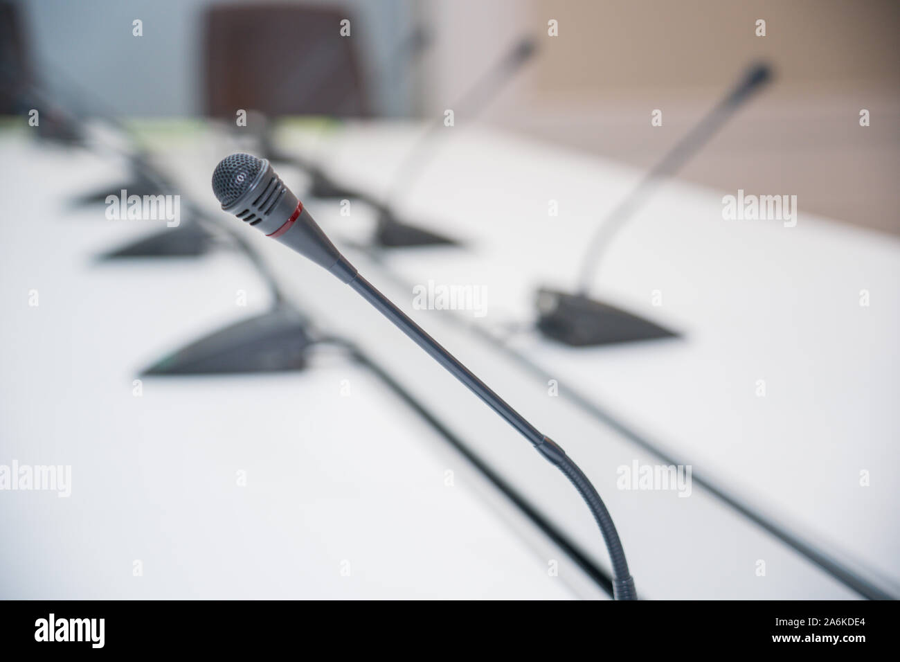 Soft and select focus Conferrence System chairman, delegate unit many ...