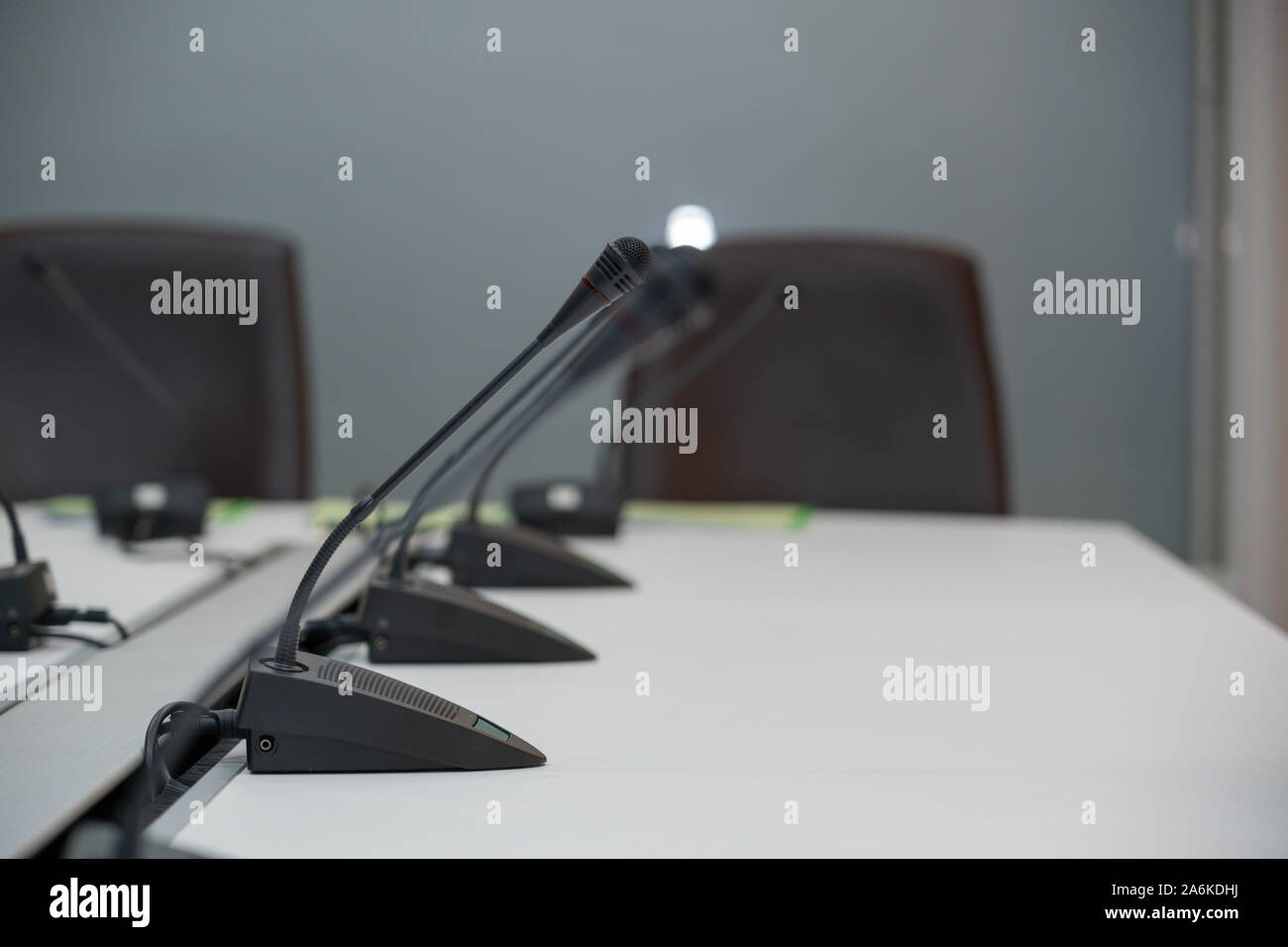 Soft and select focus Conferrence System chairman, delegate unit many ...