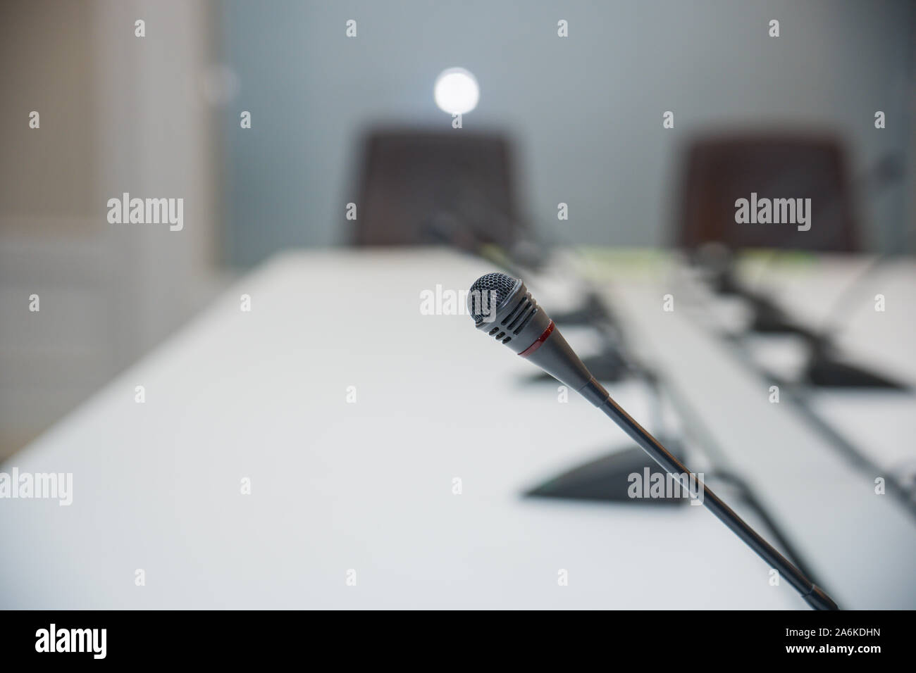 Soft and select focus Conferrence System chairman, delegate unit many ...