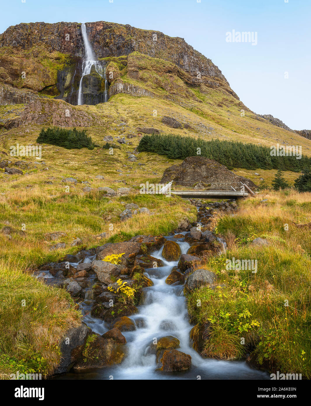 Bjarnarfoss cascade hi-res stock photography and images - Alamy