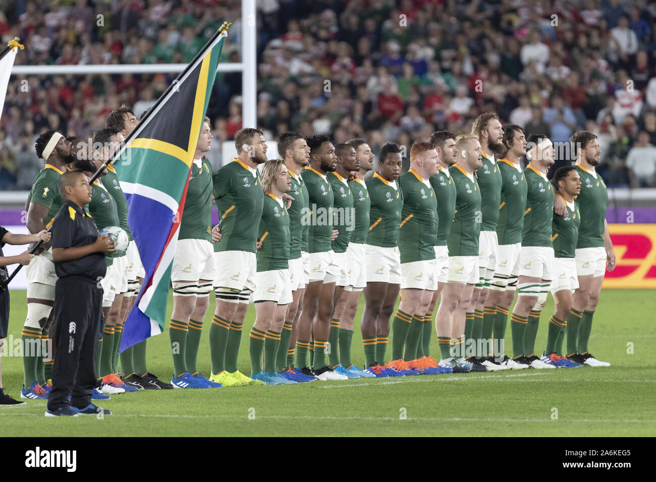 South africa sing the national anthem hi-res stock photography and ...