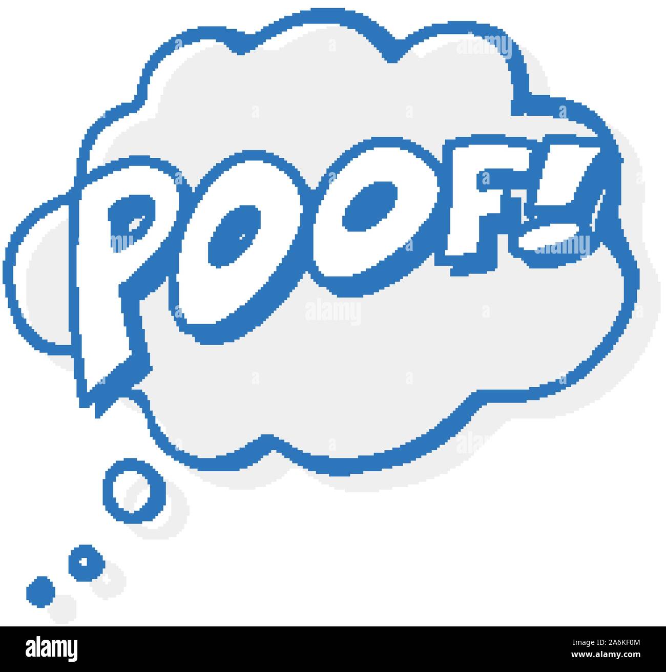 Expression words design for poof illustration Stock Vector Image & Art ...