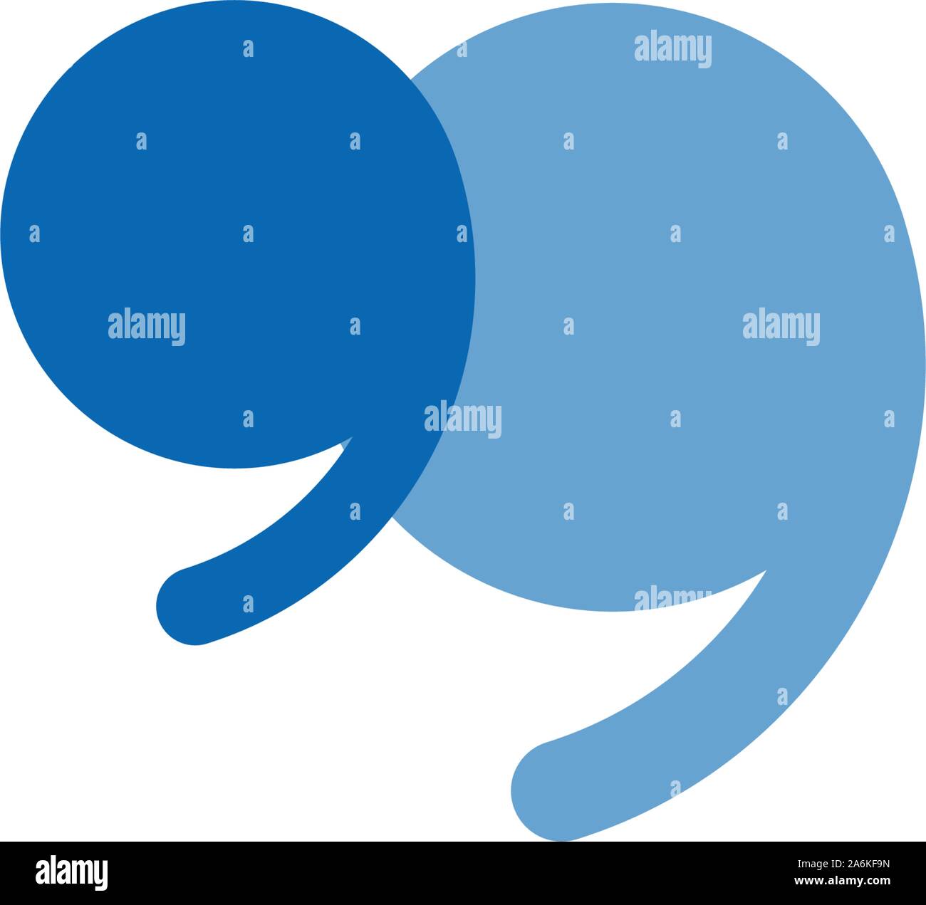 Quotation mark icon. Stock Vector illustration isolated on white ...