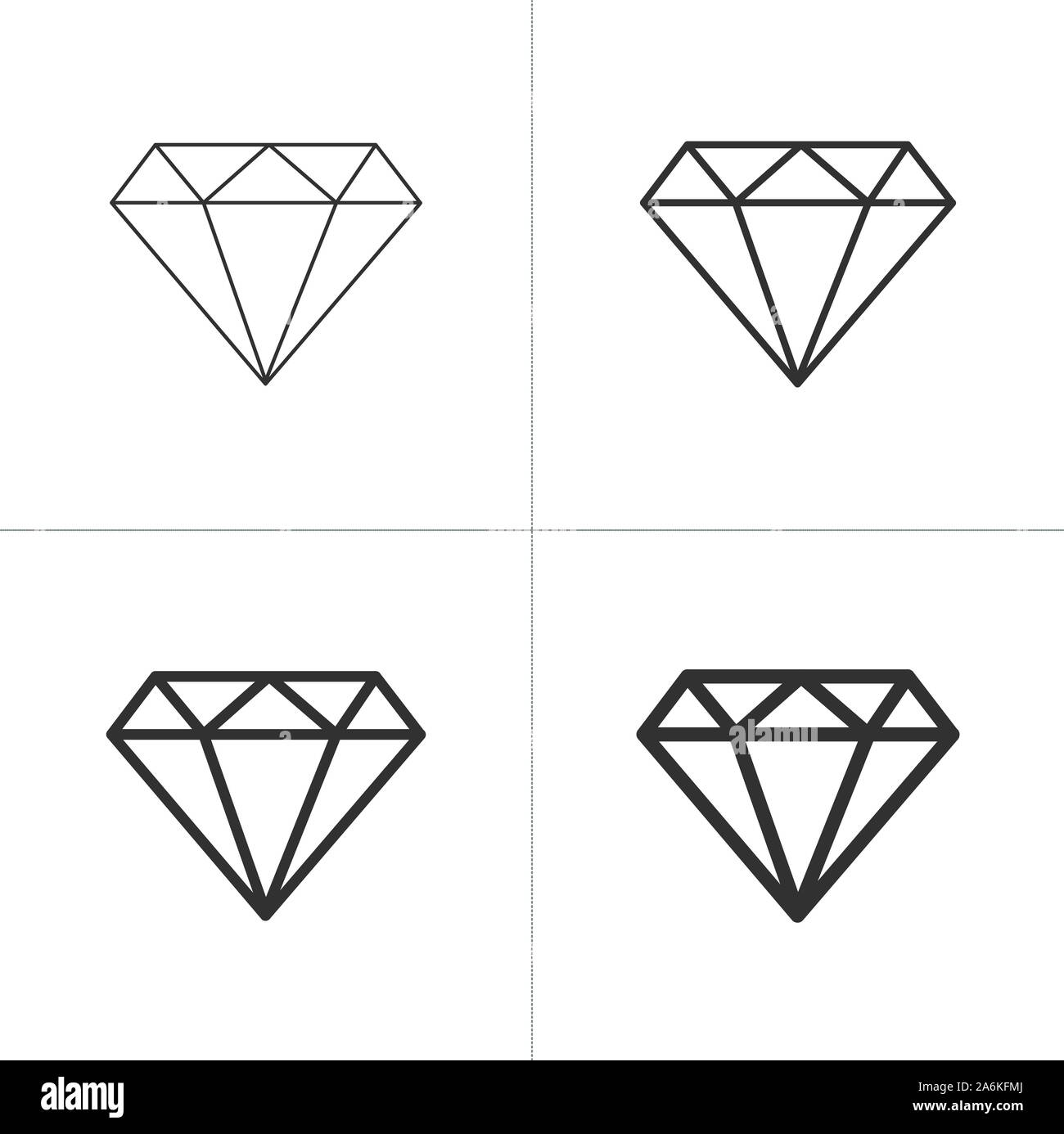 Simple Diamond Outline