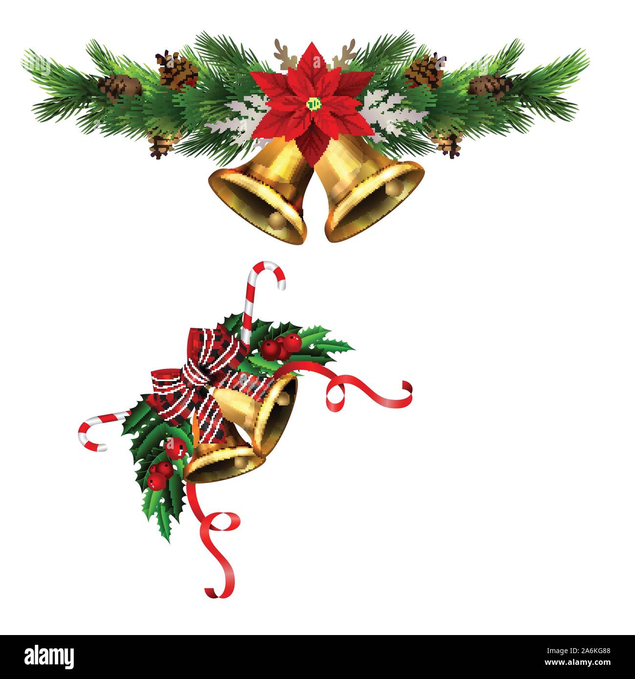 Christmas elements for your designs Stock Vector Image & Art - Alamy
