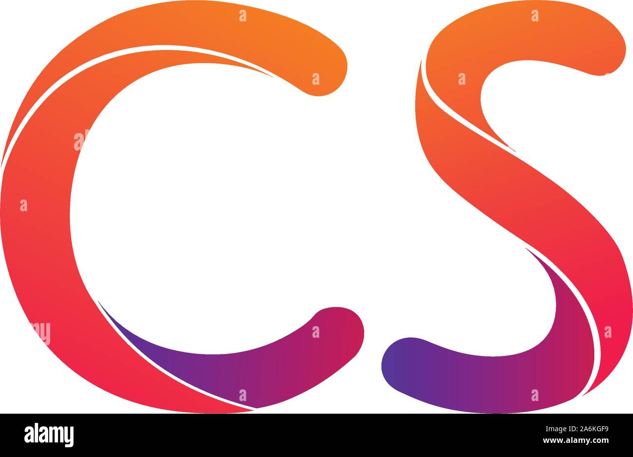 CS Letters Logo Icon Mosaic Design template Element. Stock Vector ...