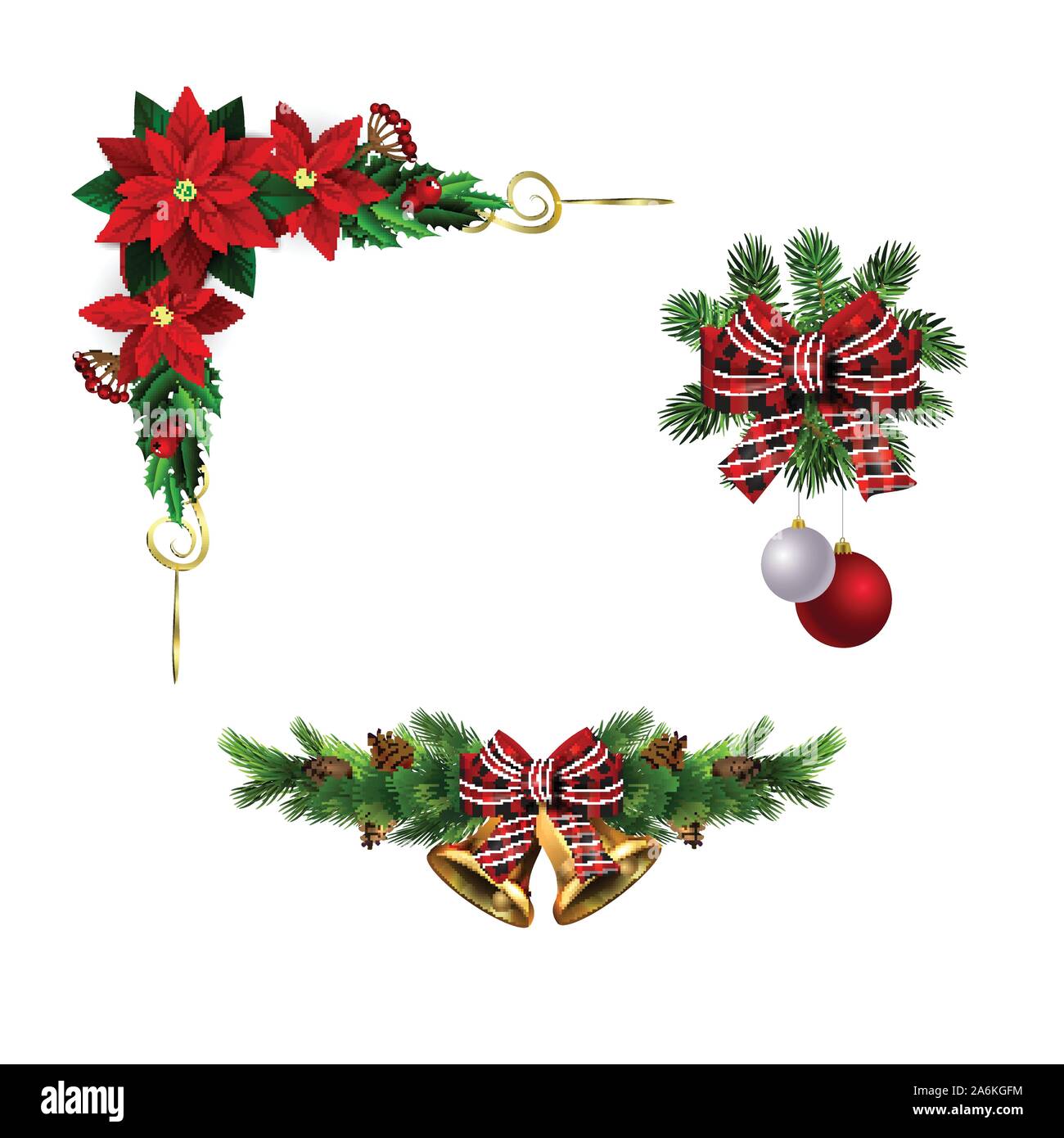 Christmas elements for your designs Stock Vector Image & Art - Alamy