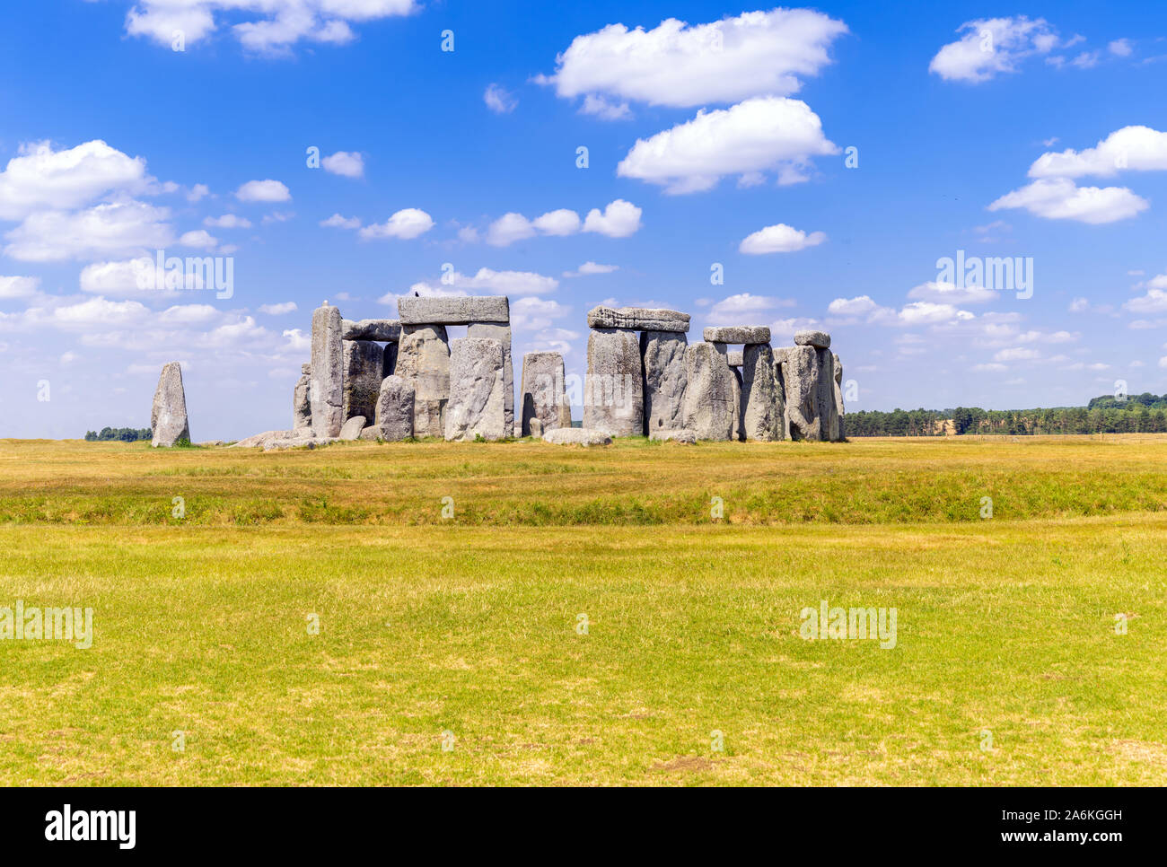 Landscape of Stonehenge England United Kingdom, UNESCO World heritage ...