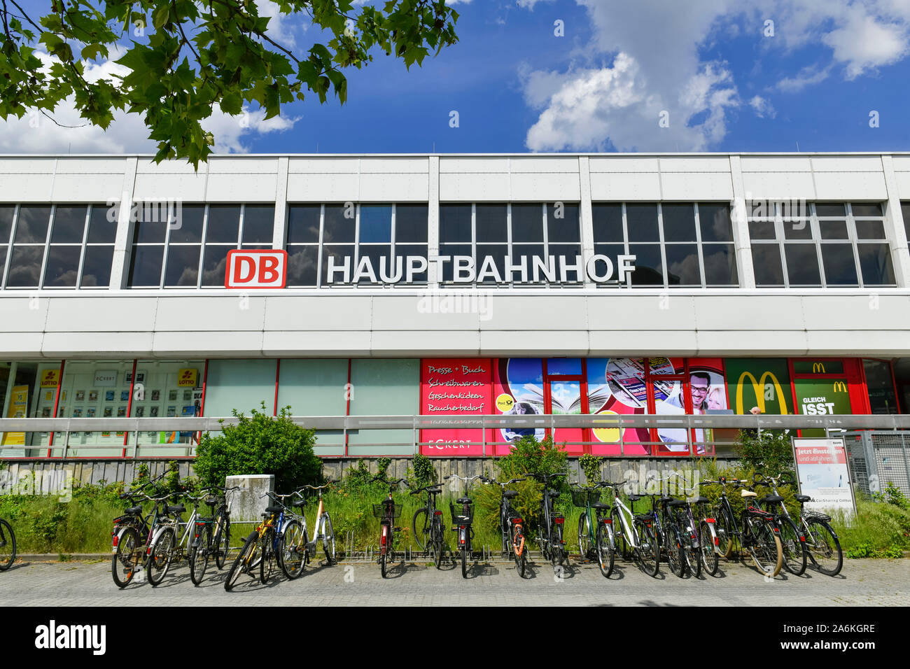 Hauptbahnhof, Cottbus, Brandenburg, Deutschland Stock Photo - Alamy