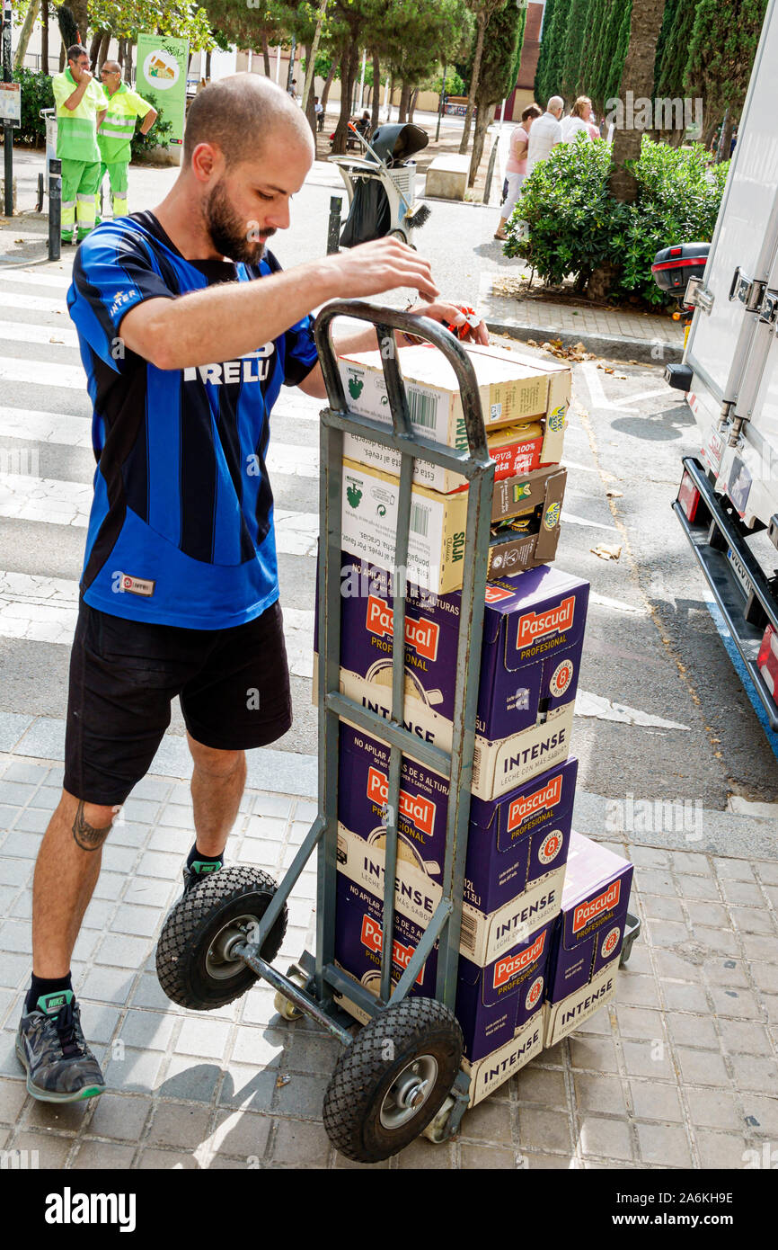 Grocery delivery spain hi-res stock photography and images - Alamy