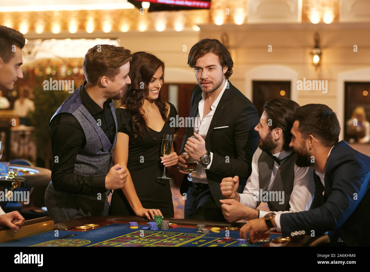 Group happy people hi-res stock photography and images - Alamy