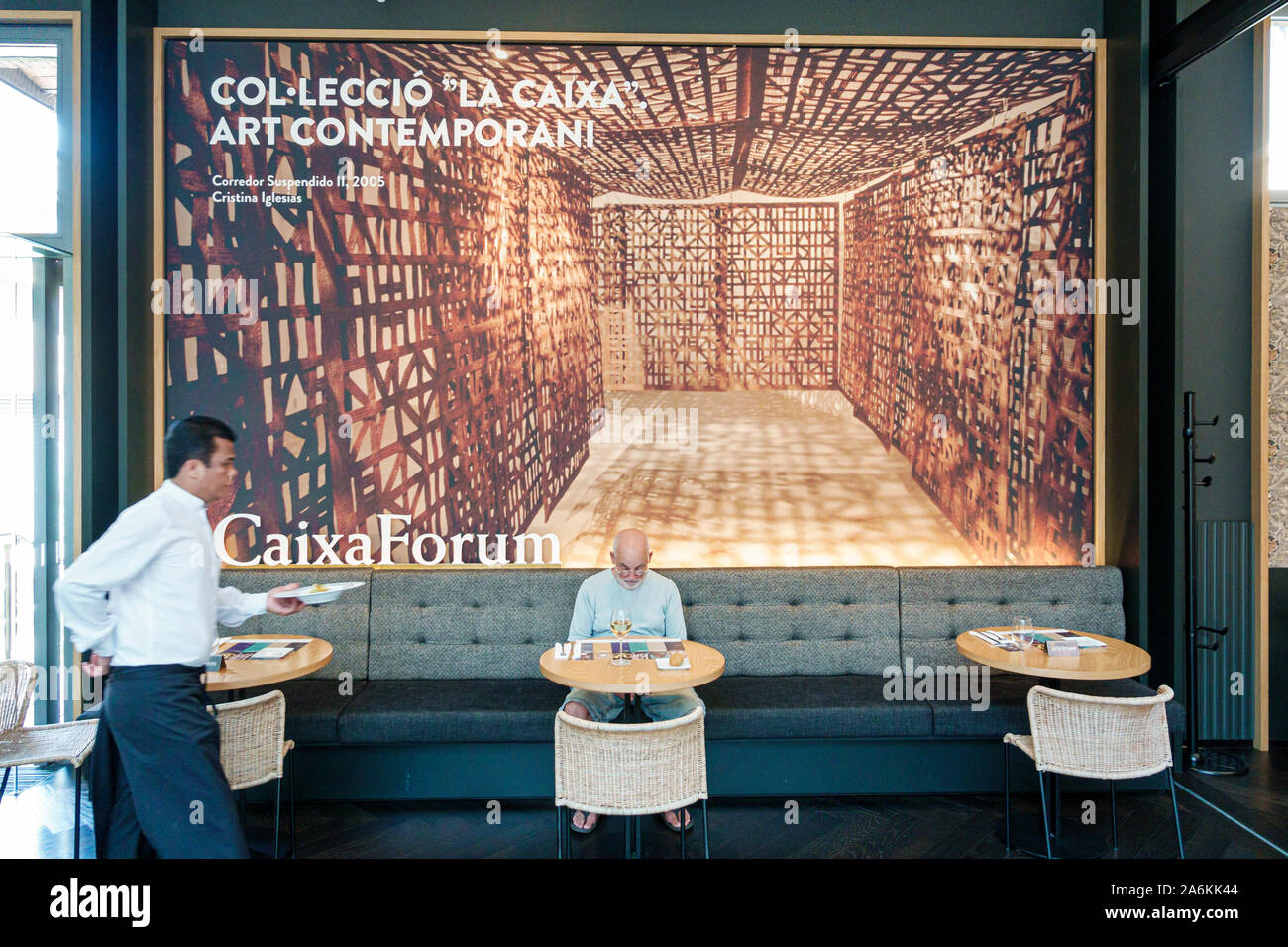 Barcelona Spain,Catalonia Catalunya,Montjuic,CaixaForum,contemporary ...