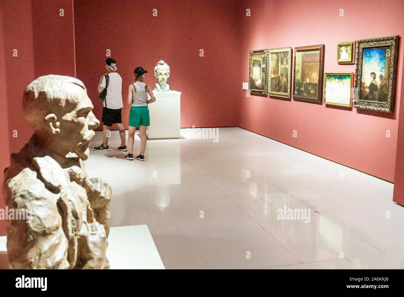 Barcelona Spain,Catalonia Catalunya,Parc de Montjuic,Museu Nacional d ...