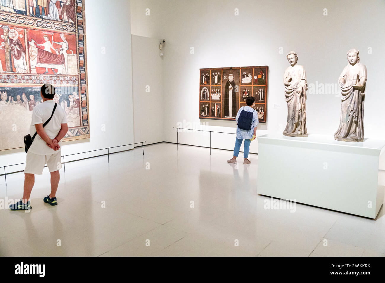 Barcelona Spain,Catalonia Catalunya,Parc de Montjuic,Museu Nacional d ...