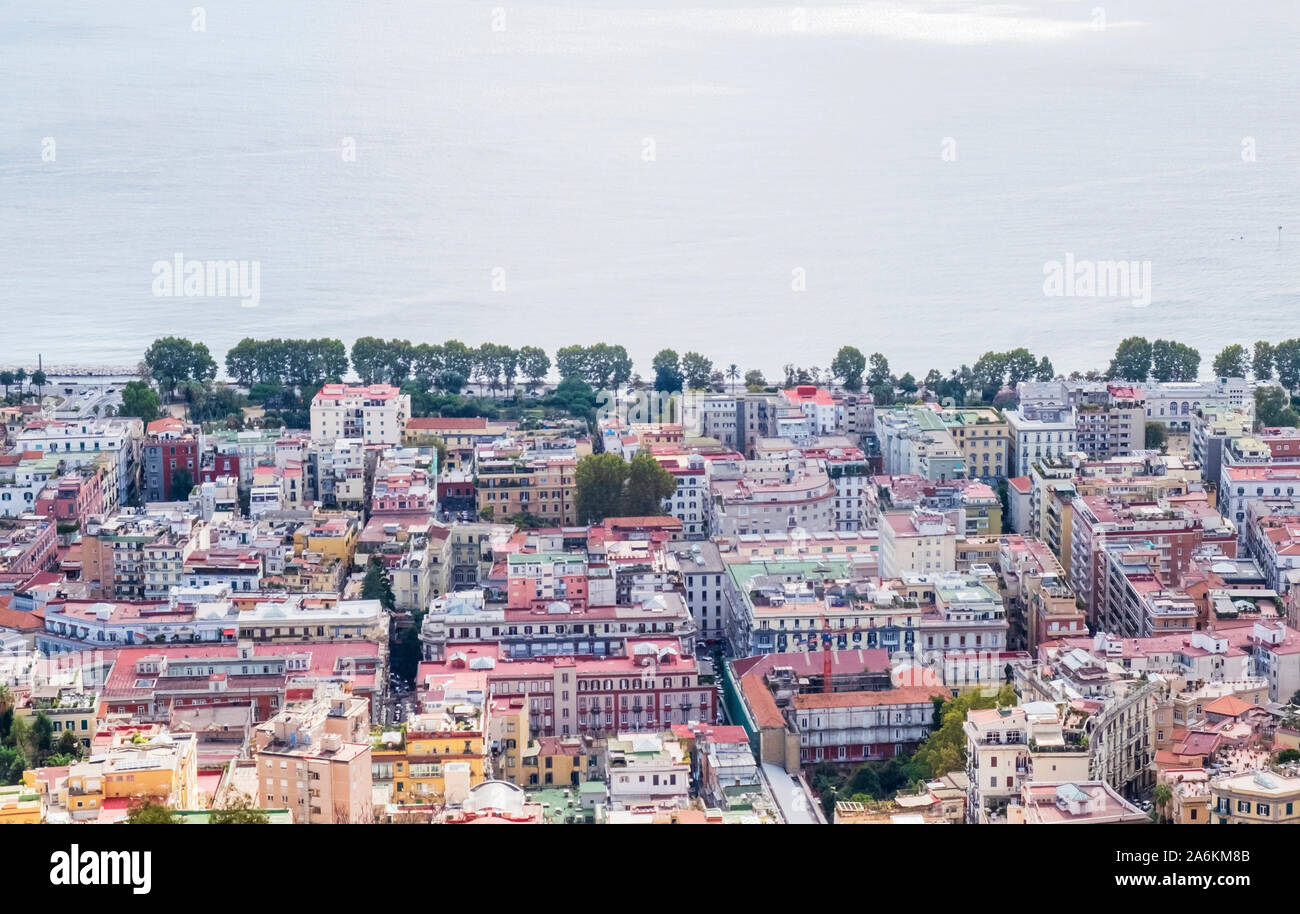 Above view naples panoramic hi-res stock photography and images - Alamy