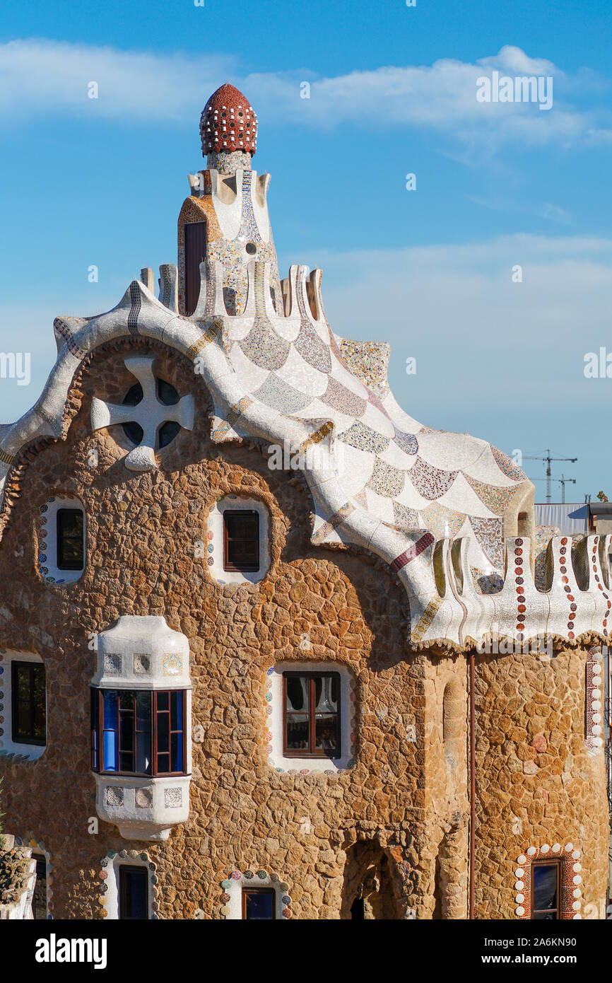 Gaudi house barcelona hi-res stock photography and images - Alamy