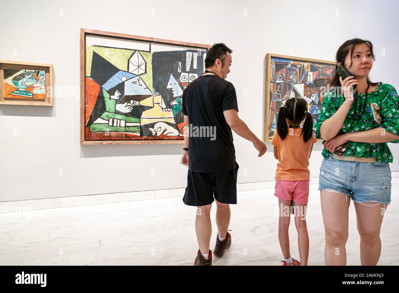 Museu picasso barcelona inside hi-res stock photography and images - Alamy
