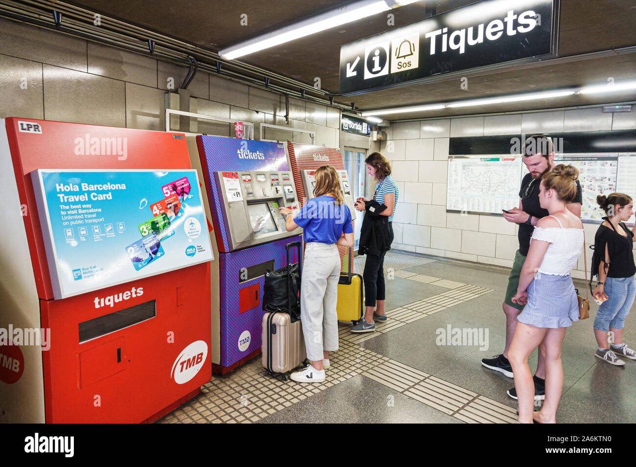 Subway Ticket Vending Machine In High Resolution Stock Photography and ...