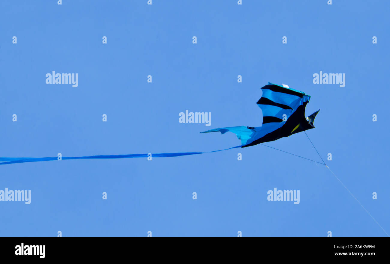 Children play kite in hi-res stock photography and images - Alamy