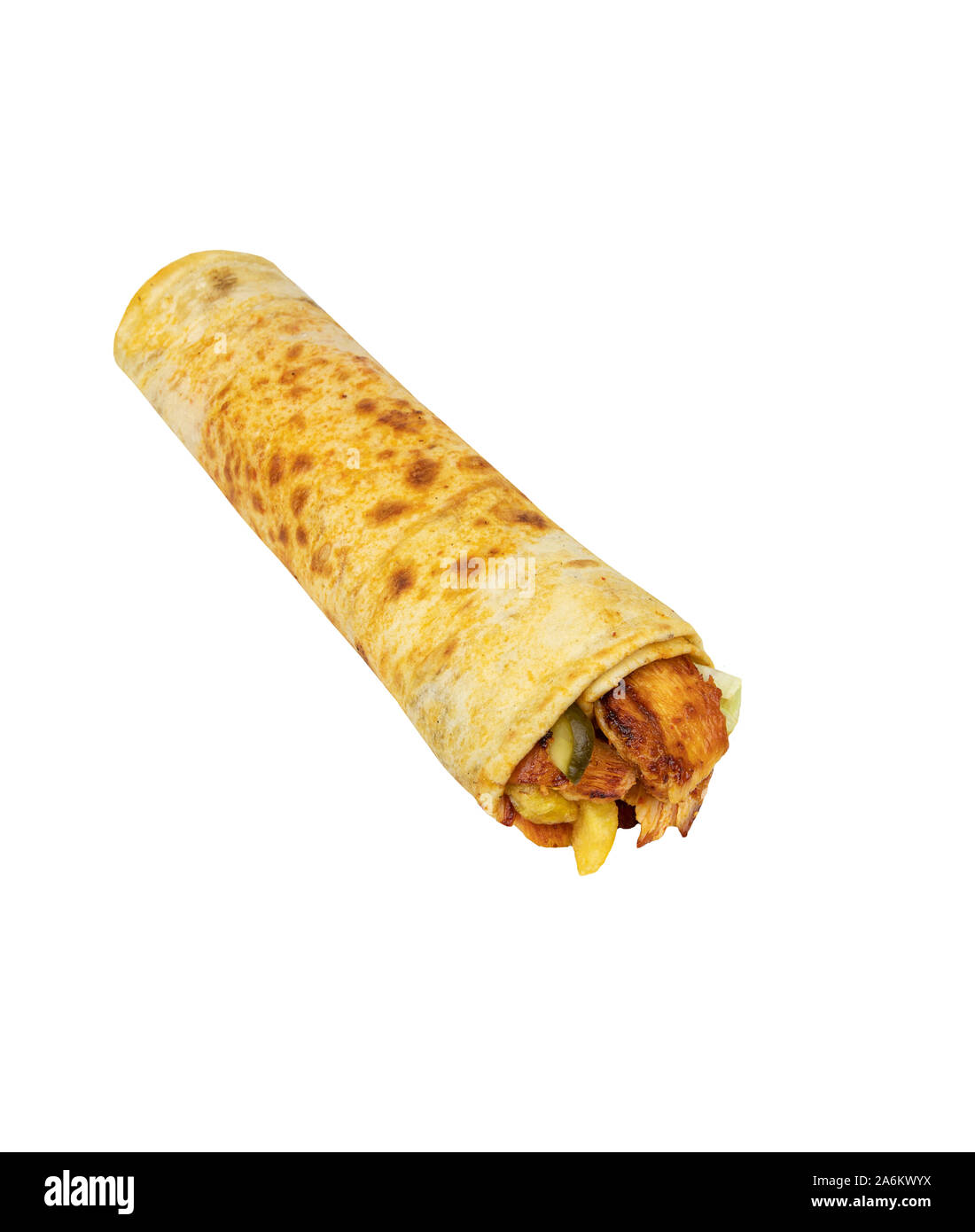 Traditional Turkish Doner Kebab meat. Shawarma or gyros. Turkish, greek ...