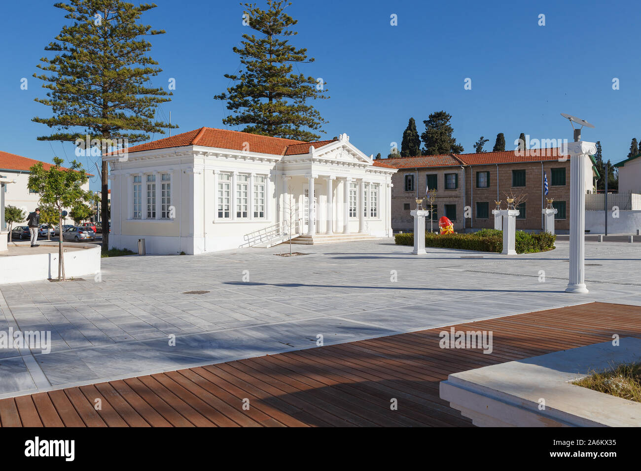 Paphos town hall hi-res stock photography and images - Alamy