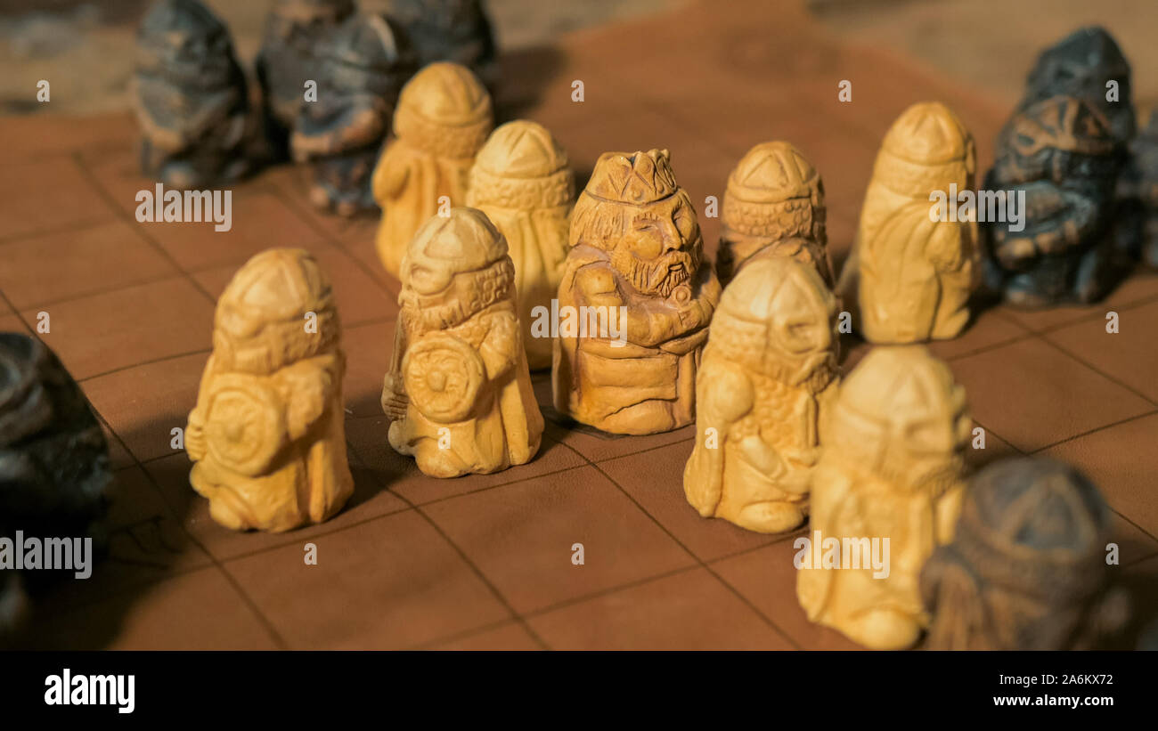 Popular strategy board game - tafl Stock Photo - Alamy