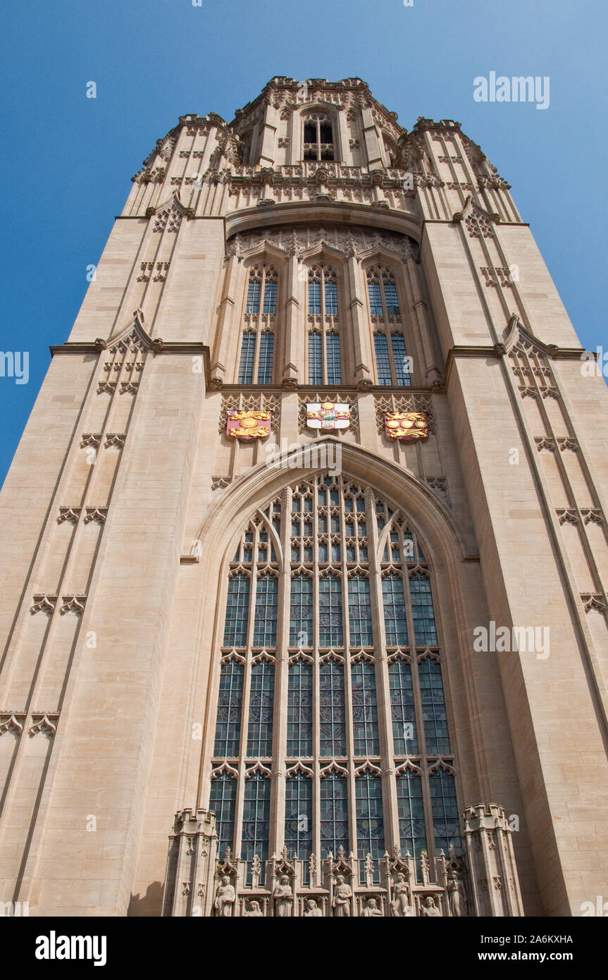 Wills Memorial Building. University of Bristol. England Stock Photo - Alamy