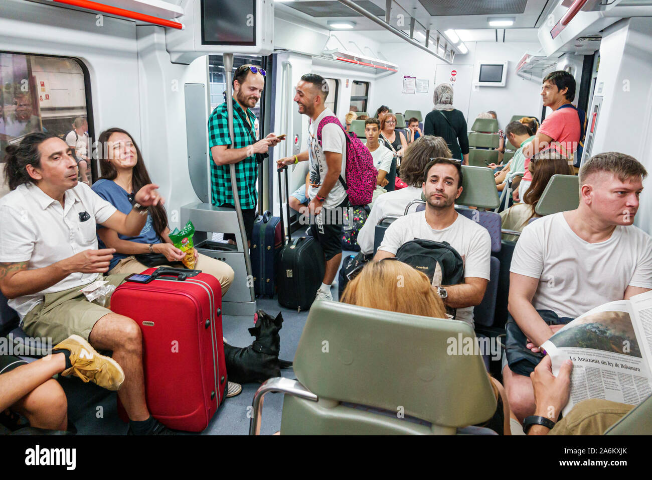 Barcelona Spain,Catalonia Catalunya,Barcelona-Sants Renfe Train Station ...