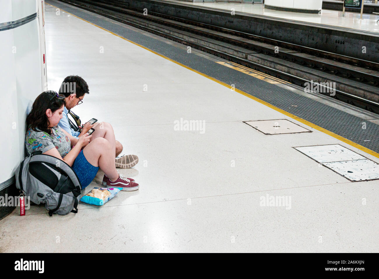 Inside commuter train renfe hi-res stock photography and images - Alamy