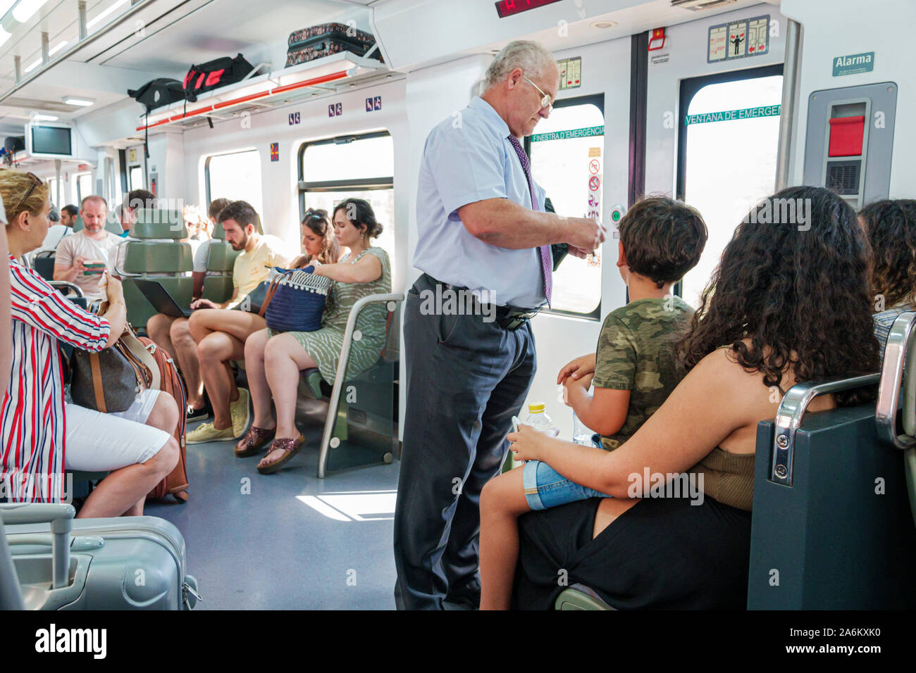Barcelona Spain,Catalonia Catalunya,Barcelona-Sants Renfe Train Station ...