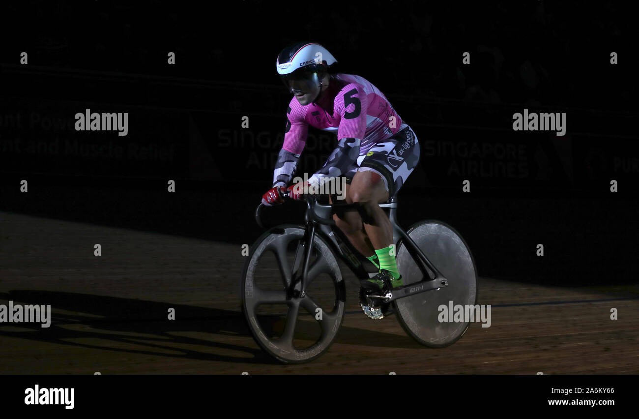 Germany’s Robert Forstemann during day six of the Phynova Six Day ...