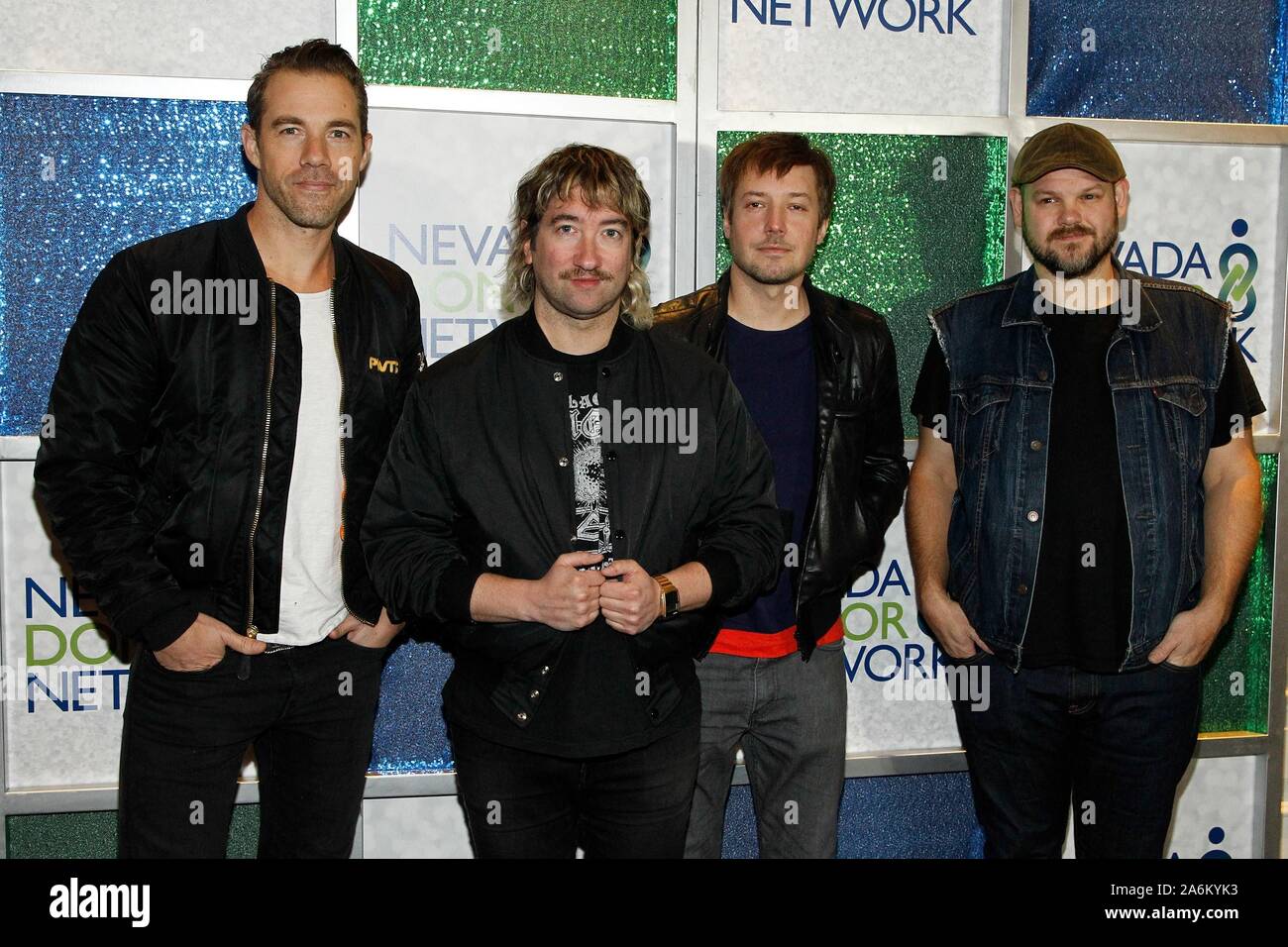 Las Vegas, NV, USA. 26th Oct, 2019. Tim Lopez, Tom Higgenson, Dave ...