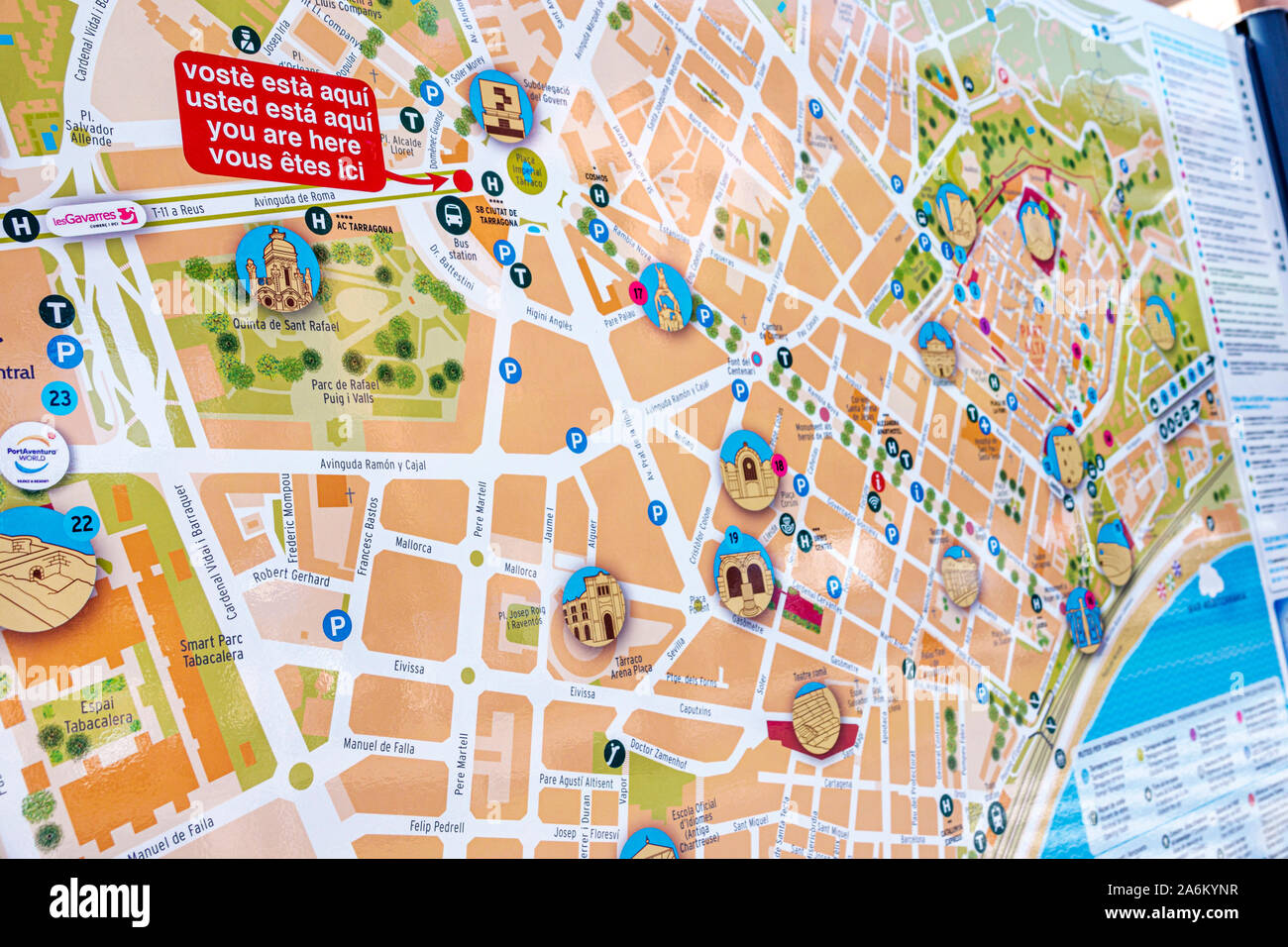 Map Of Catalonia Stock Photos & Map Of Catalonia Stock Images - Alamy