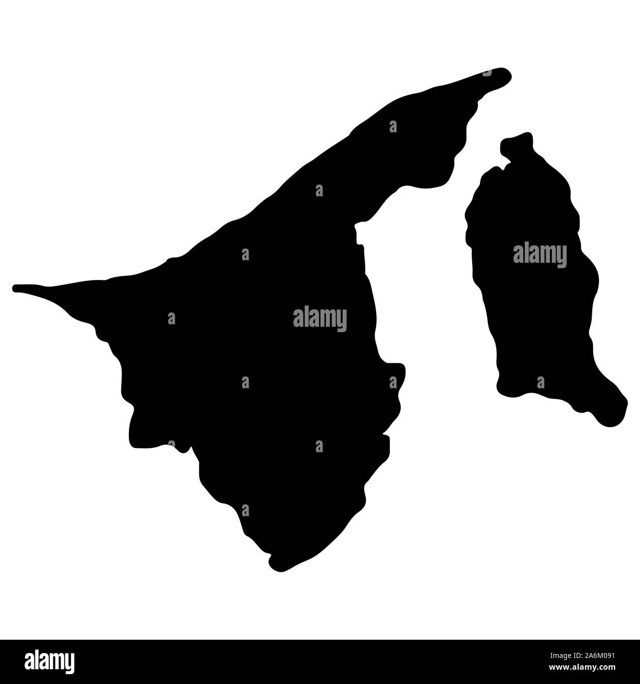 Brunei Map Vector Vector illustration eps 10 Stock Vector Image & Art ...