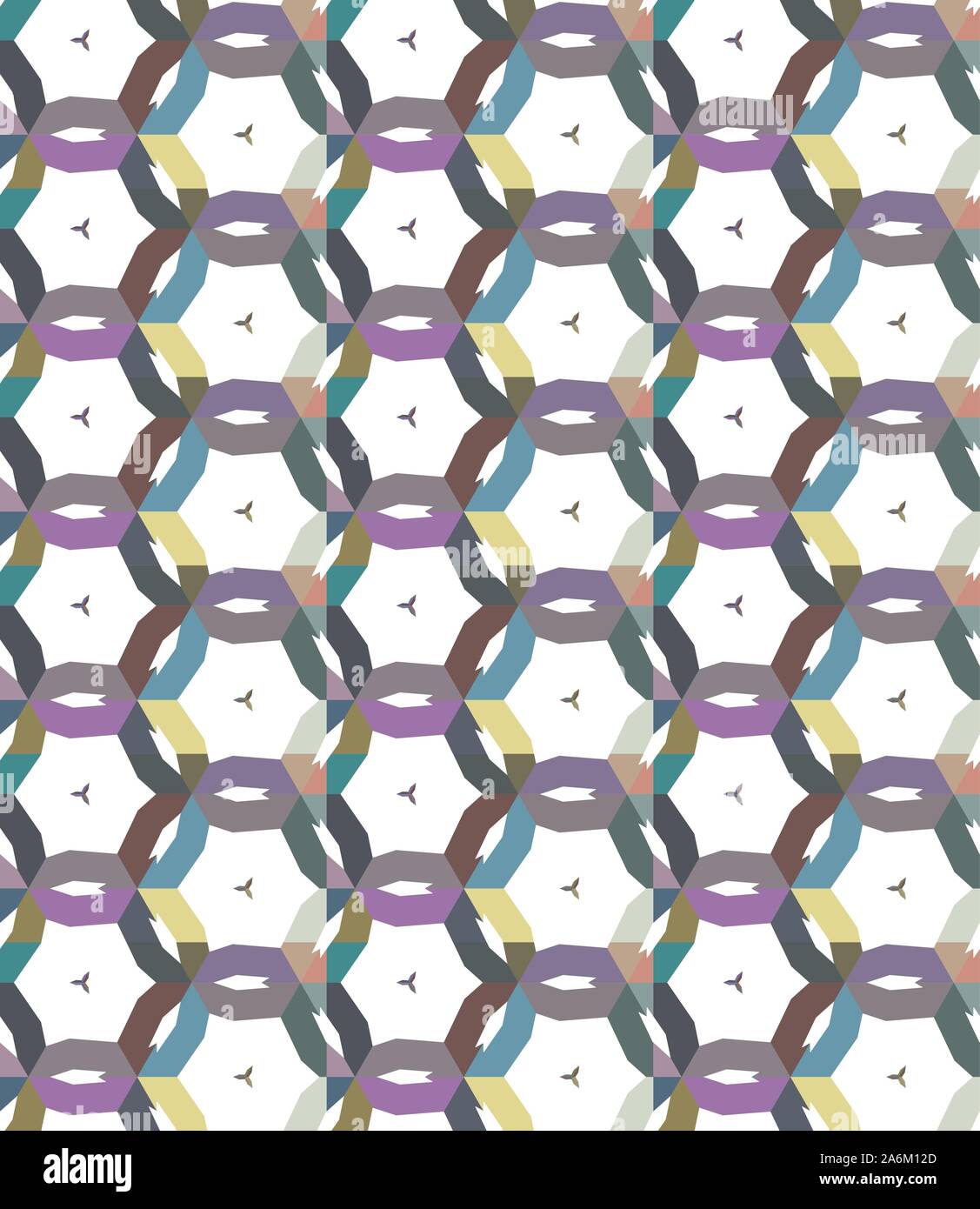 Geometric ornamental vector pattern. Seamless design texture Stock ...