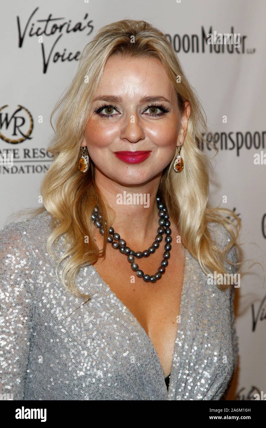 Yelena Brezhneva at arrivals for Victoria Siegel Foundation and ...