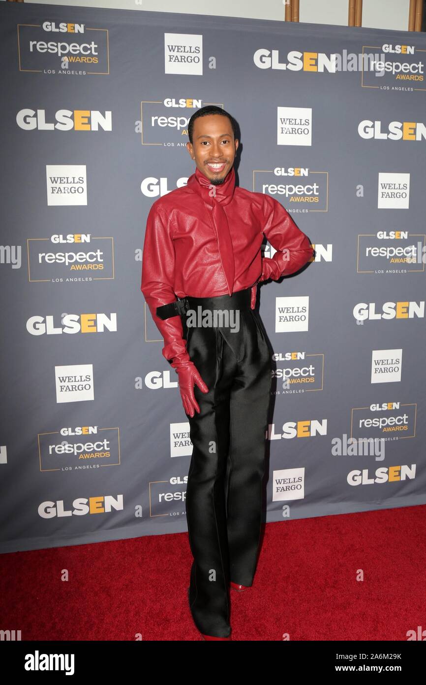 Beverly Hills, CA. 25th Oct, 2019. Kalen Allen at arrivals for GLSEN ...