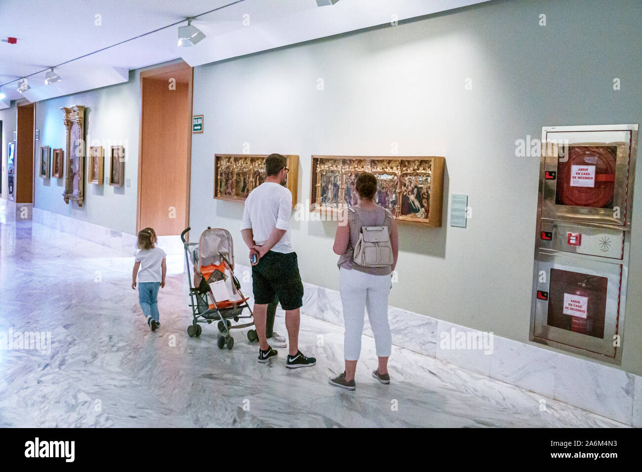 Mother and children stroller exhibition hi-res stock photography and ...