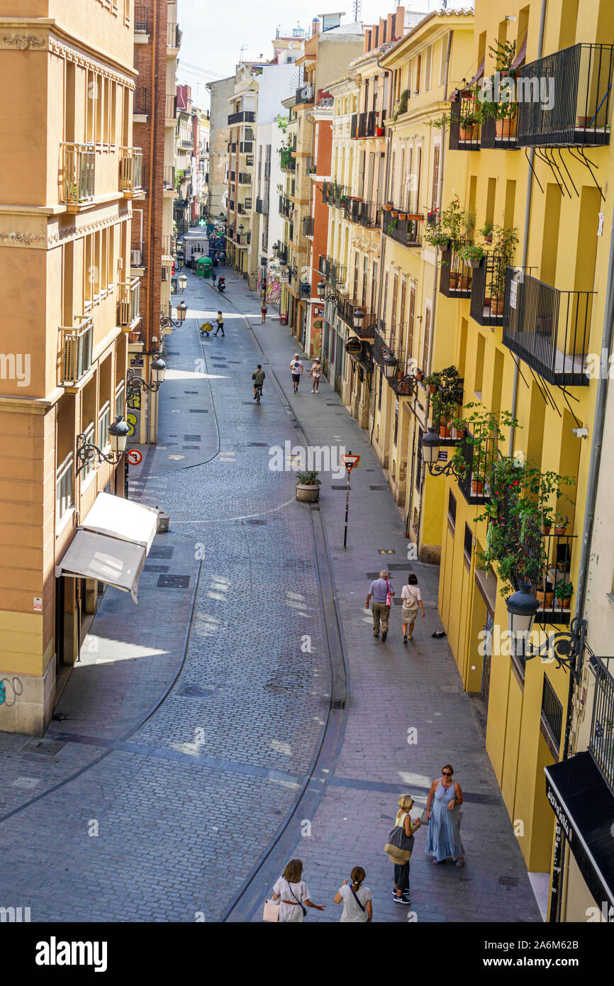 Valencia street view hi-res stock photography and images - Alamy