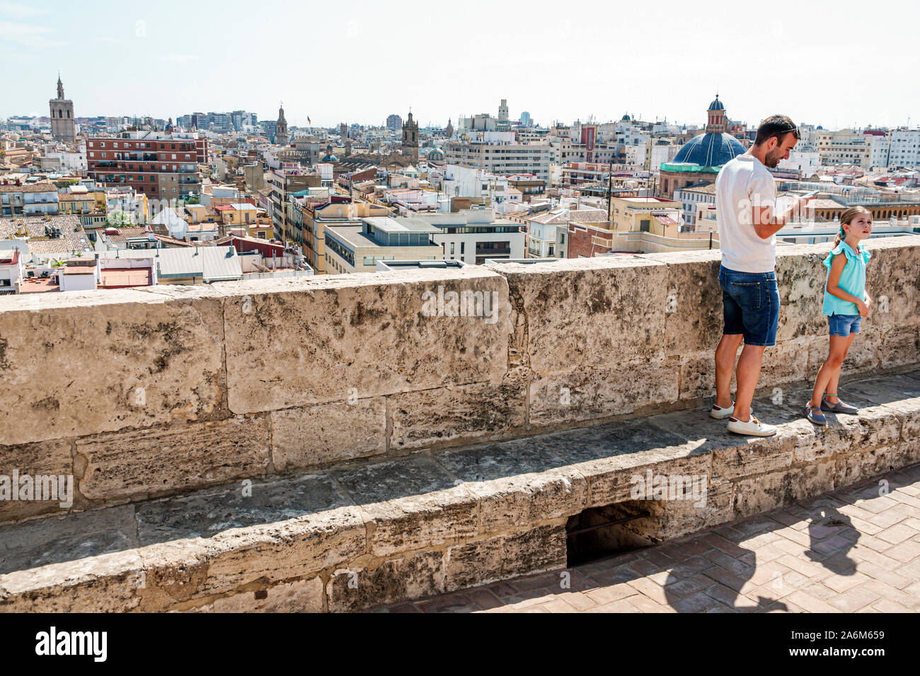 Valencia Spain,Ciutat Vella,old city,historic district,Torres de Quart ...
