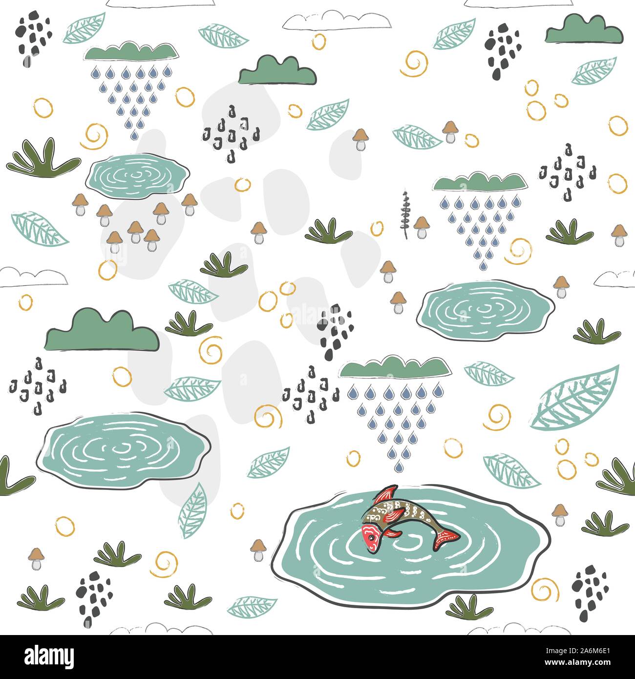 Beach ponds Stock Vector Images - Alamy