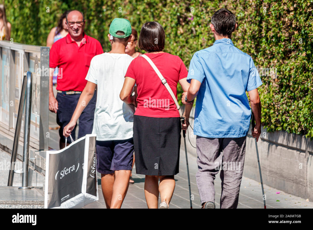 Valencia Spain,Ciutat Vella,old city,historic district,Carrer de Xativa ...