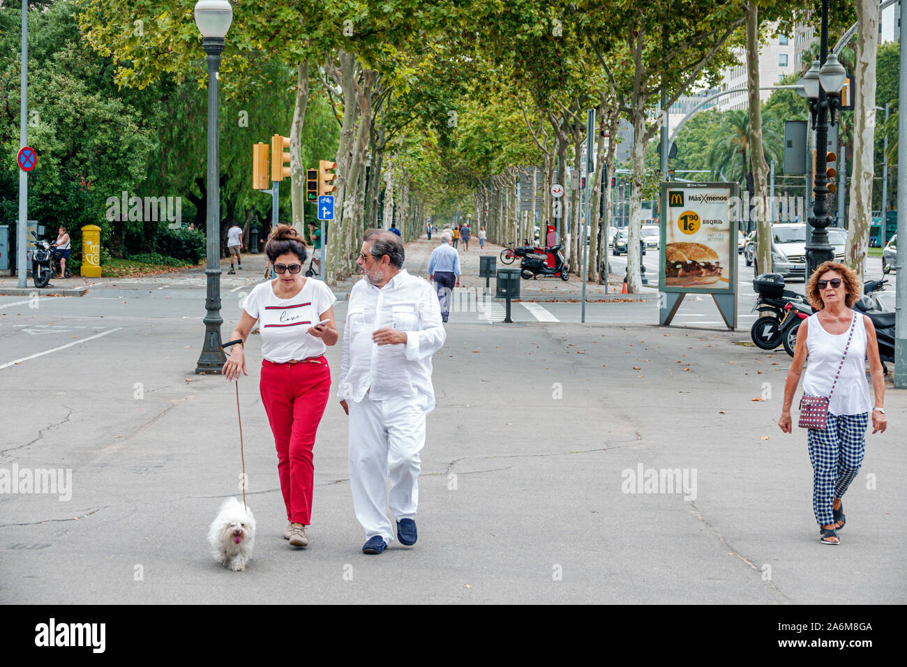 Barcelona Spain,Catalonia Catalunya,Les Corts,Avinguda Diagonal ...