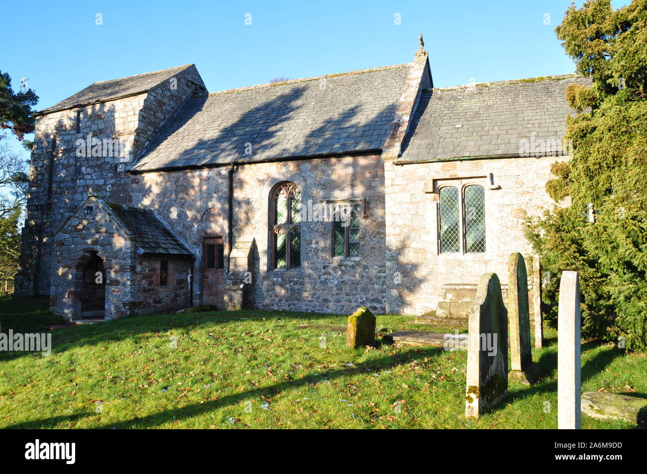 St James', Great Ormside, in Winter, Cumbria Stock Photo - Alamy