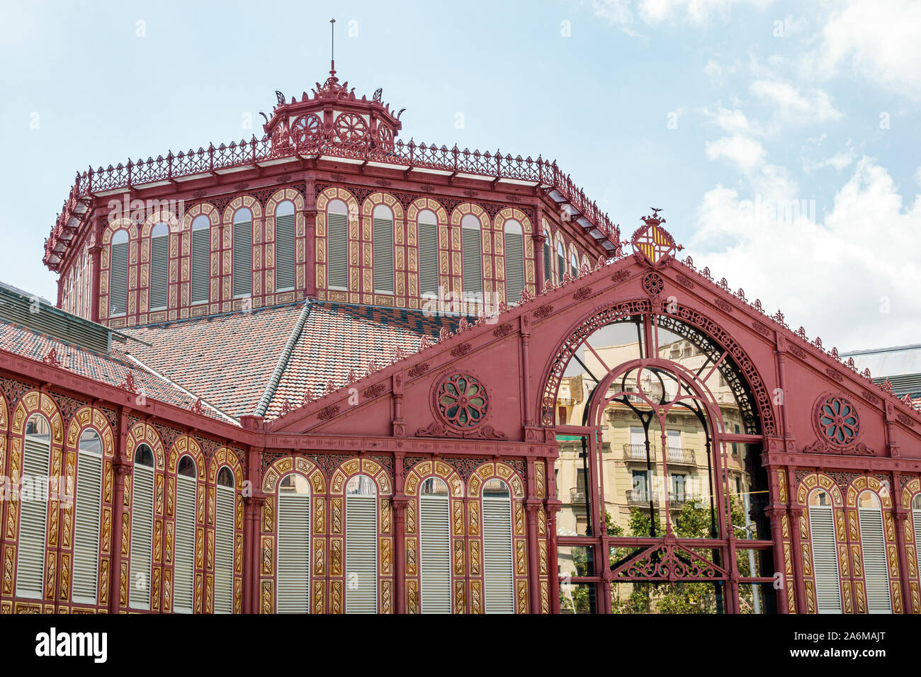 Barcelona Spain,Catalonia Mercat de Sant Antoni Market,historic ...