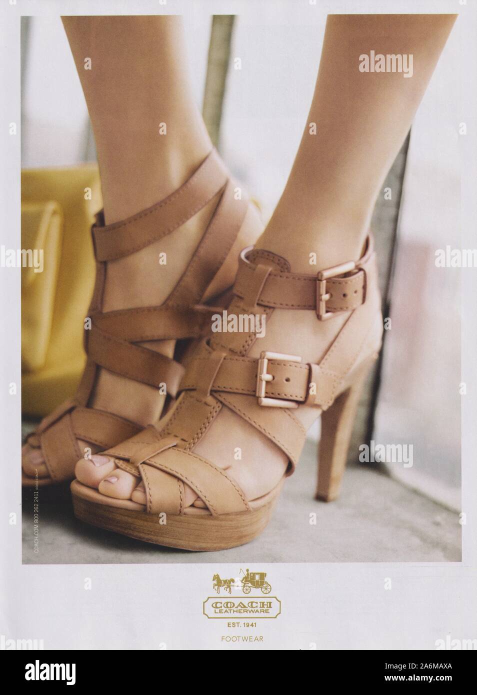 Coach Handbag Advertisement High Resolution Stock Photography and ...