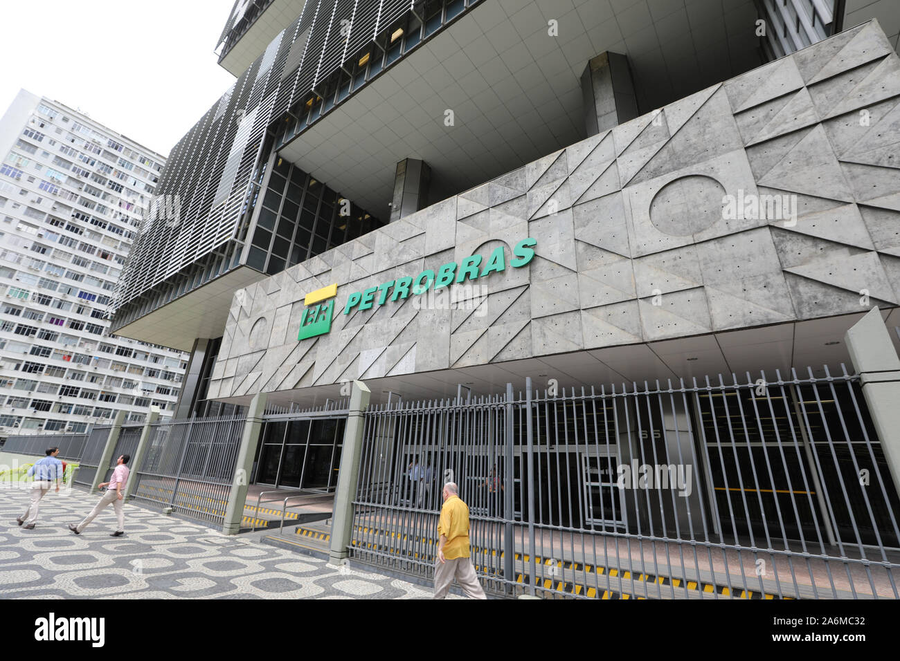 Rio De Janeiro, Brazil. 22nd Oct, 2019. Facade of Petrobras ...