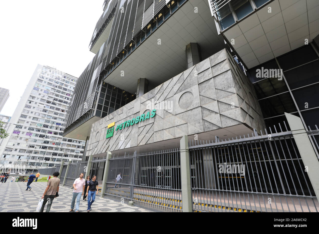 Rio De Janeiro, Brazil. 22nd Oct, 2019. Facade of Petrobras ...